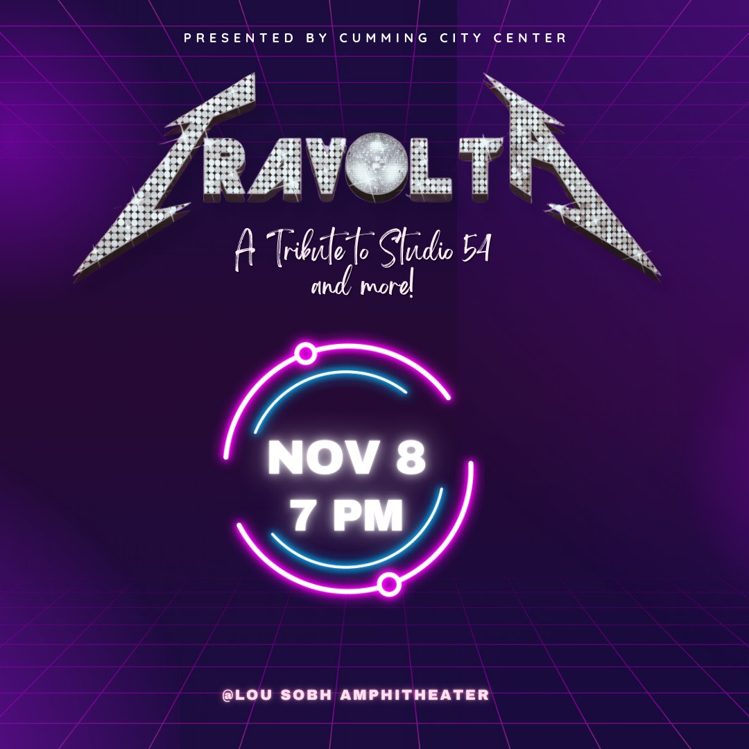 TRAVOLTA “A tribute to Studio 54 and More!” | Explore Georgia