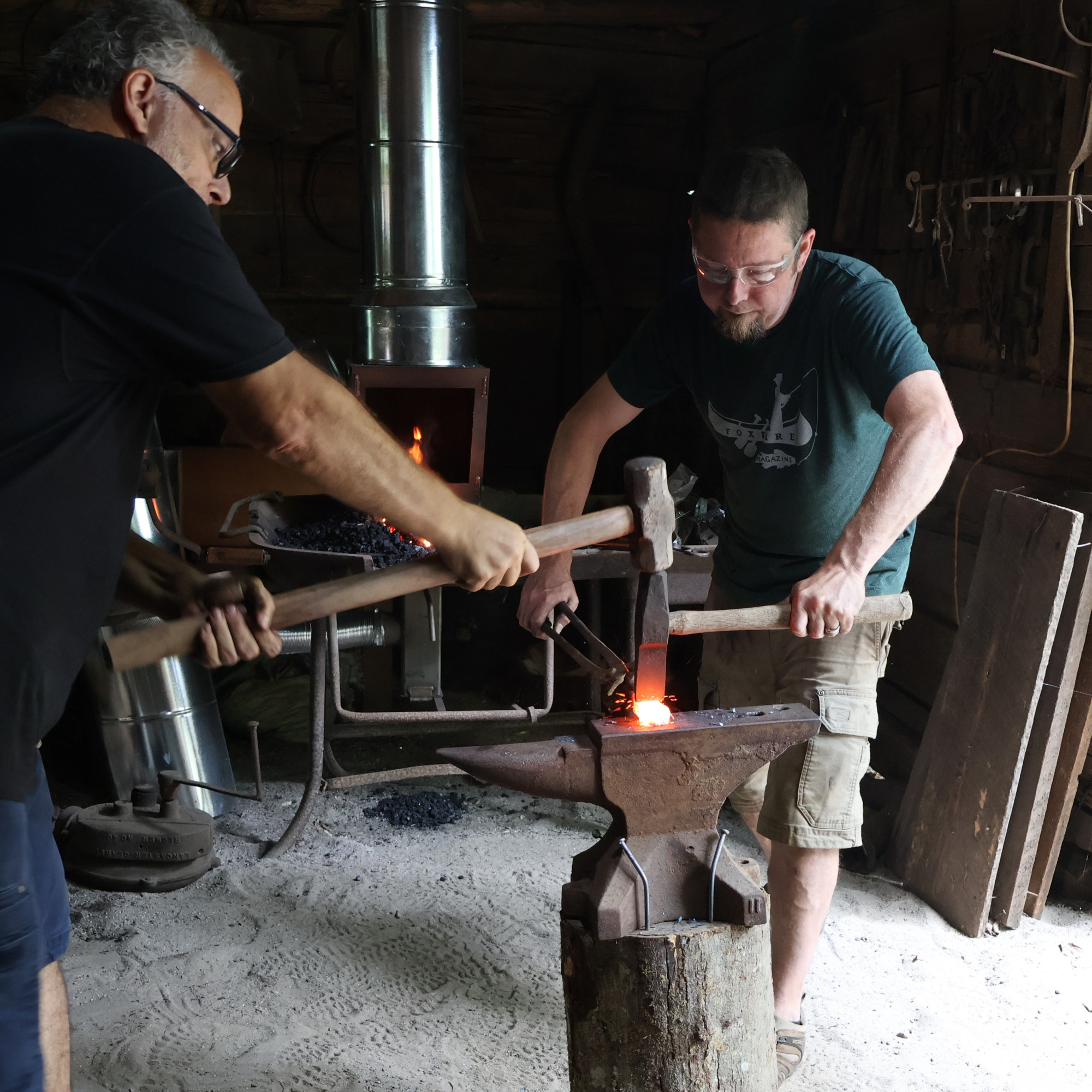 Basic Blacksmithing Weekend at Foxfire | Explore Georgia
