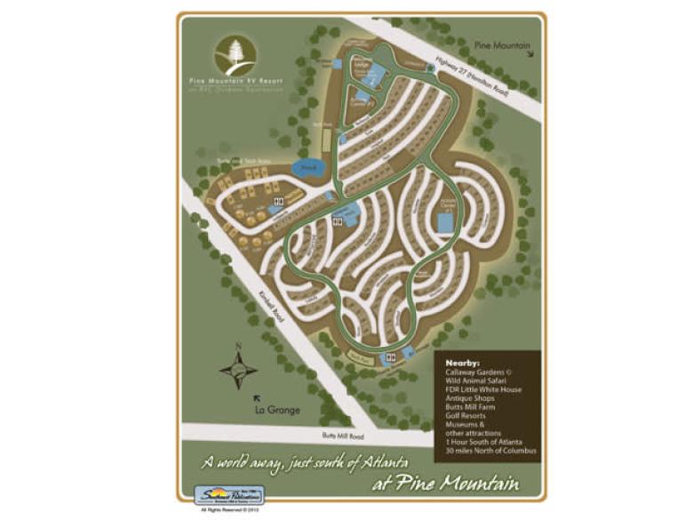 Pine Mountain RV Resort Explore Georgia